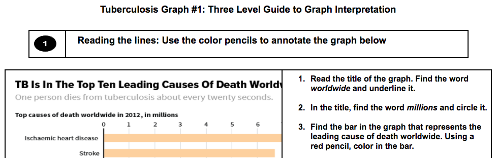 Tuberculosis Graphs Three-Level Guide | New Visions - Science
